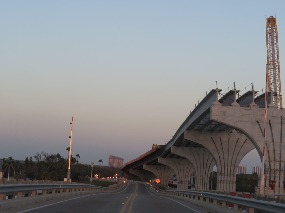 Photos: Big Carlos Pass Bridge construction on Fort Myers Beach - FORT MYERS - Beach Observer ...